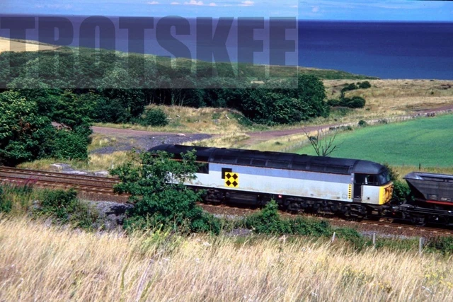 35MM SLIDE BRITISH Railways Diesel Loco 56107 Class 56 1993 Easington ...