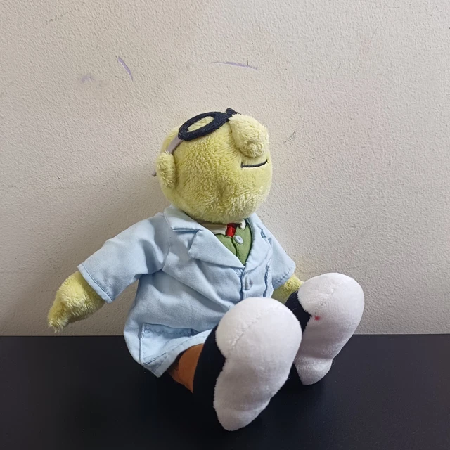 DISNEY HENSON THE Muppets Bunsen Plush Soft Toy Scientist 8