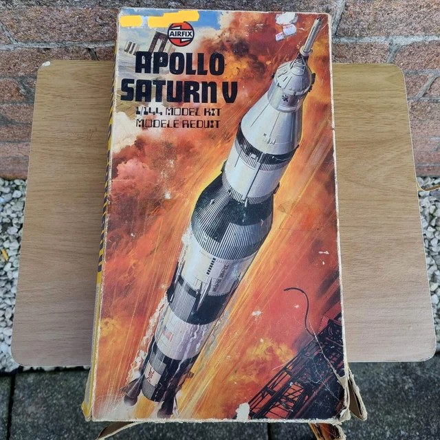 AIRFIX APOLLO SATURN V model kit (1970s) 1/144 scale content sealed £44 ...