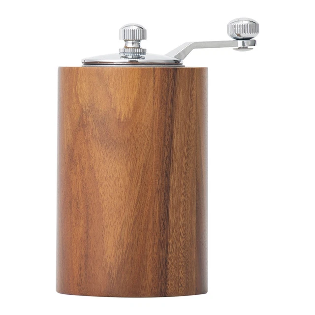 SPICE MILL FOR Fresh Culinary Experience Wooden Adjustable Salt Pepper ...