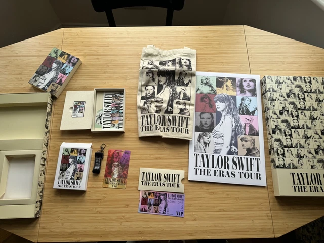 TAYLOR SWIFT THE Eras Tour - VIP Merchandise Box / VIP Lanyard ...