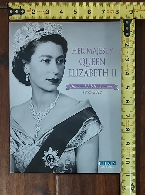 QUEEN ELIZABETH MAGAZINE Diamond Jubilee Souvenir Pitkin Guide £7.82 ...