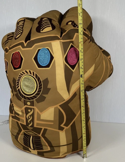 AVENGERS ENDGAME THANOS Infinity Gauntlet HUGE 21” Plush Toy Glove ...