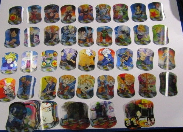 DRAGON BALL Z Lenticular Plastic Animated Board Cards 2006 Peziosi ...