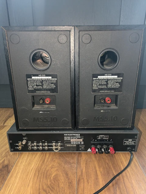 NAD 3020I + Mordaunt Short MS5.10 £90.00 - PicClick UK