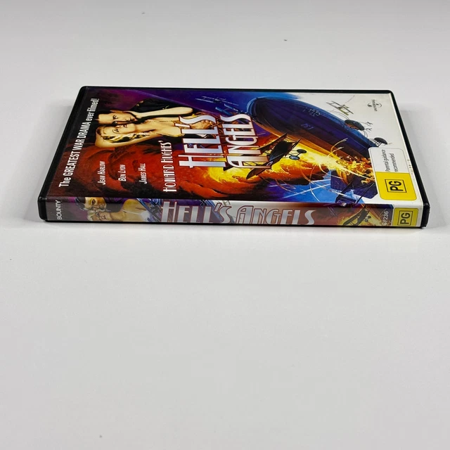 HELL'S ANGELS DVD Region 4 PAL Tracked Postage 1930 Jean Harlow James ...