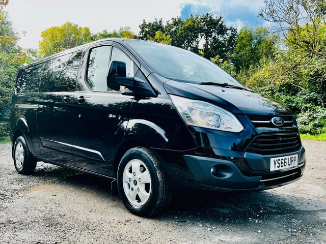 TRANSIT CUSTOM LIMITED LWB Crew Cab NO VAT £13,500.00 - PicClick UK