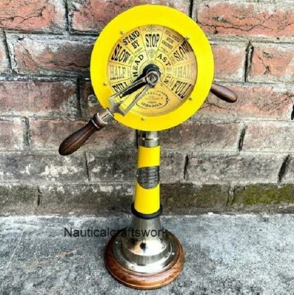 18'' NAUTICAL MARINE Telegraph LIVERPOOL Schiffsmaschinenraum Telegraph ...
