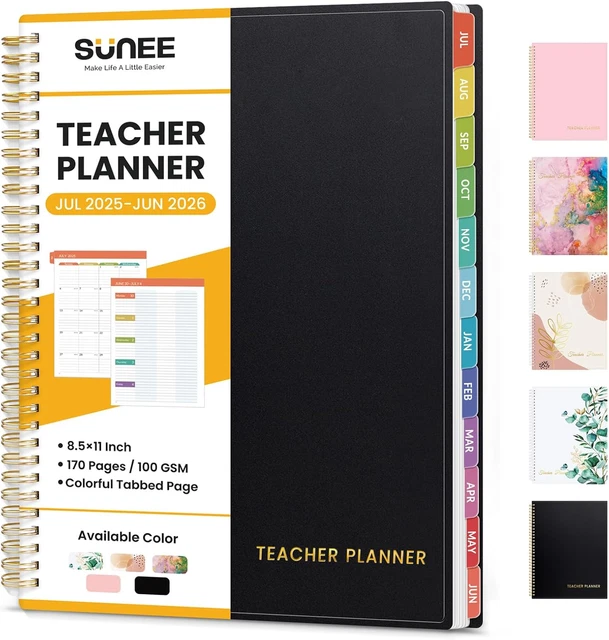 TEACHER PLANNER 2025-2026 Academic Year, Lite Lesson Planner Book with ...