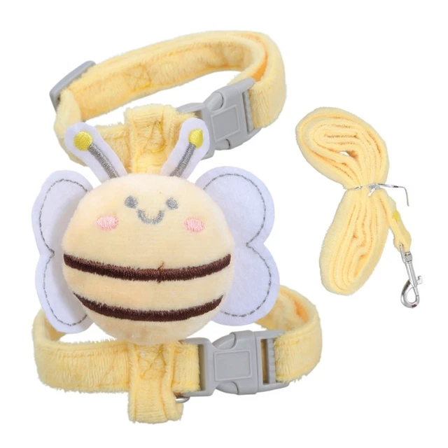 DOG HARNESS NO Pull with Metal D-Ring 4 Feet Long Durable Leash for ...