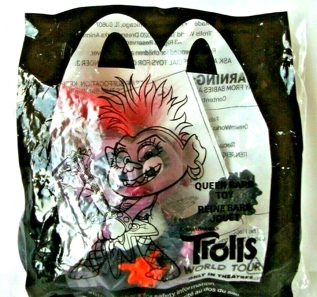 MCDONALDS HAPPY MEAL Toy Queen Barb Trolls World Tour - 2020 $14.00 ...