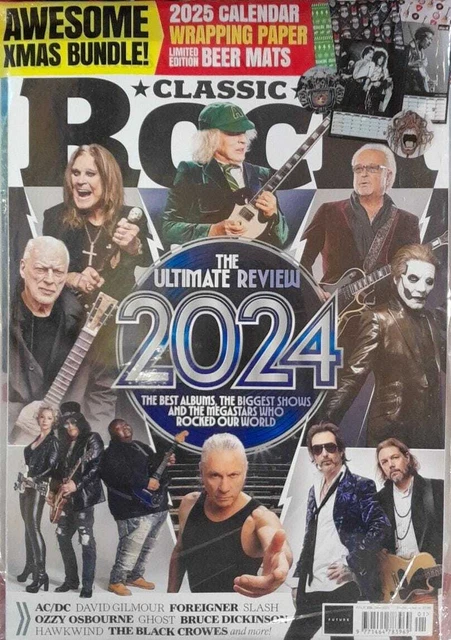 CLASSIC ROCK MAGAZINE January 2025 £20.75 - PicClick UK