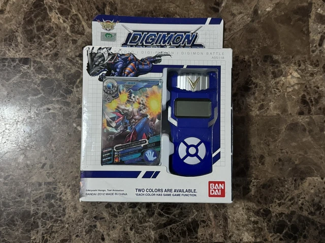 BANDAI DIGIMON FUSION Xros Loader Digivice Xros Wars Blu flare grigio ...