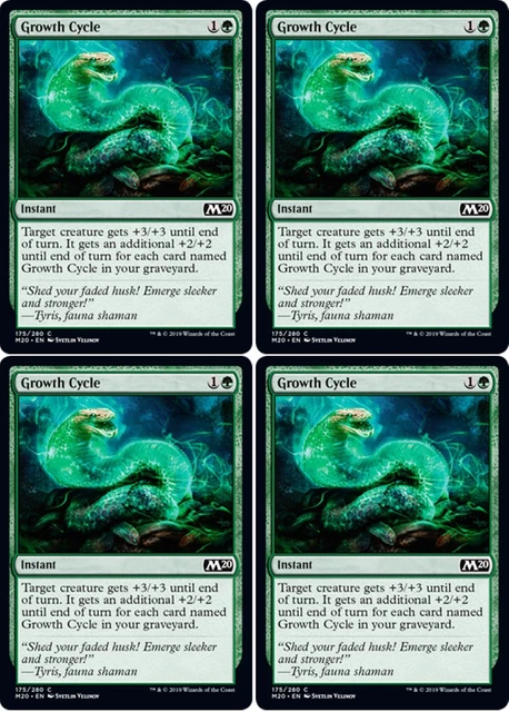 MTG - 4X GROWTH CYCLE - M20/Core Set 2020 (C) EUR 0,72 - PicClick DE