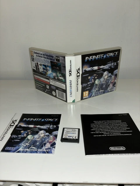 INFINITE SPACE NINTENDO DS Complete With Manual Rare Game COLLECTIBLE ...