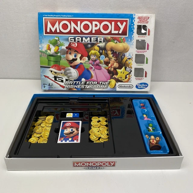 MONOPOLY GAMER Board Game Nintendo, Super Mario Edition. Complete. £17. ...