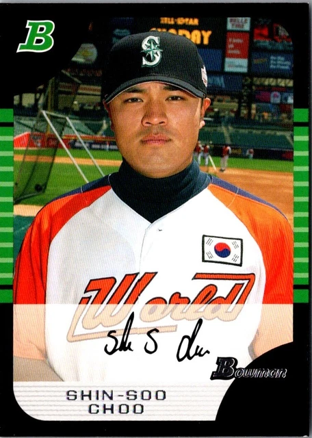 CARTE DE BASEBALL 2005 Bowman Chrome Draft Picks & Prospects Shin-Soo ...