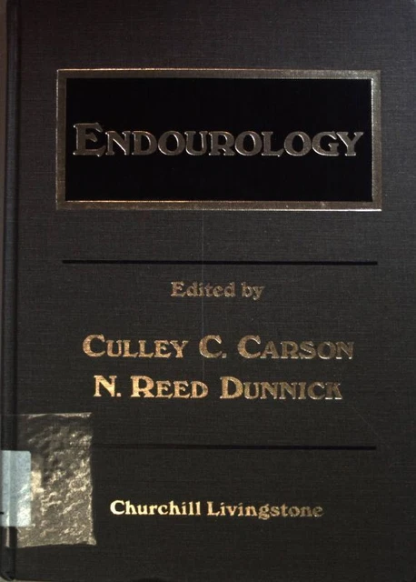 ENDOUROLOGY. CARSON, CULLEY C. and N. Reed Dunnick: EUR 21,45 - PicClick FR