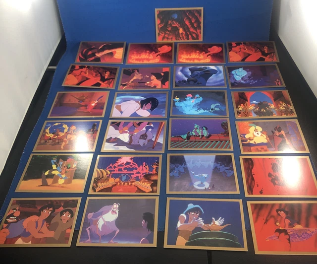 SKYBOX WALT DISNEY Company Aladdin Lot 24 Trading Cards Animated Movie ...