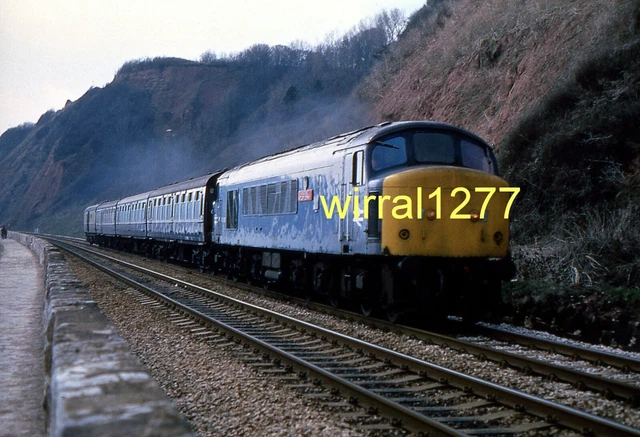 6X4 COLOUR RAILWAY photograph Class 45 45006 at Dawlish £1.00 - PicClick UK