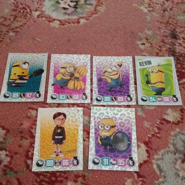6 X DESPICABLE Me 3 Trading Game Collector Cards (DM1) Shiney's £4.35 ...