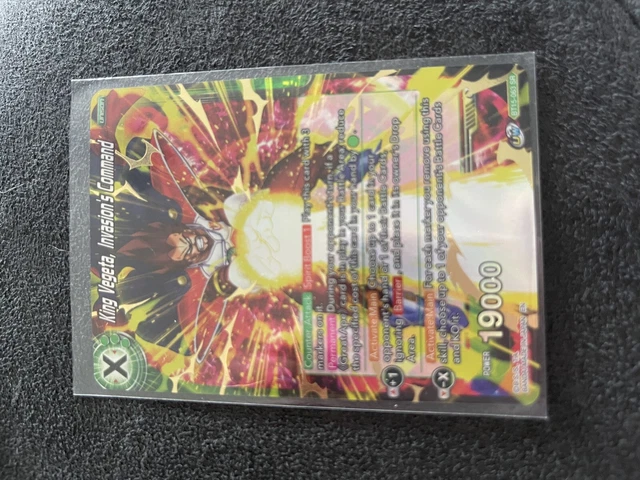 KING VEGETA, INVASION'S Command BT15-063 SR - DBS - Saiyan Showdown EUR 3,60 - PicClick FR
