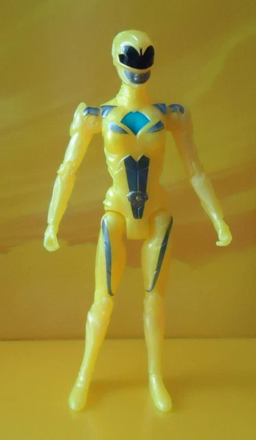 BANDAI POWER RANGERS The Movie TRANSPARENT YELLOW RANGER 5" Figure 2016 ...