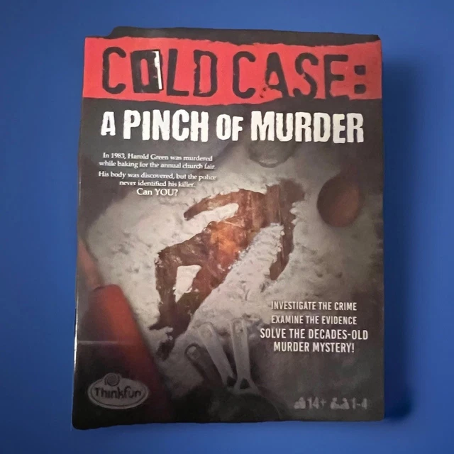 COLD CASE: A Pinch of Murder Game New £9.11 - PicClick UK