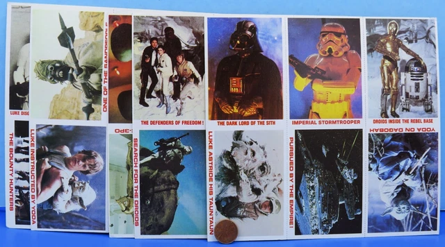 STAR WARS BURGER King EVERYBODY WINS Contest Prize '80 vtg UNCUT PANELS ...