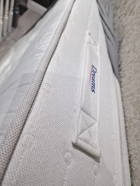 WHITE MATTRESS DOUBLE Bed Firmness 3-4 rrp £600+ £260.70 - PicClick UK