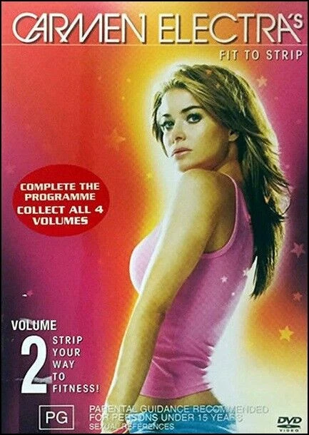 CARMEN ELECTRA FIT TO STRIP - Dance Workout Fitness Exercise Toning DVD ...