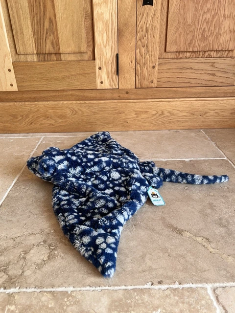 RARE JELLYCAT - Ripple Leopard Ray - BNWT Stingray Plush Soft Retired ...