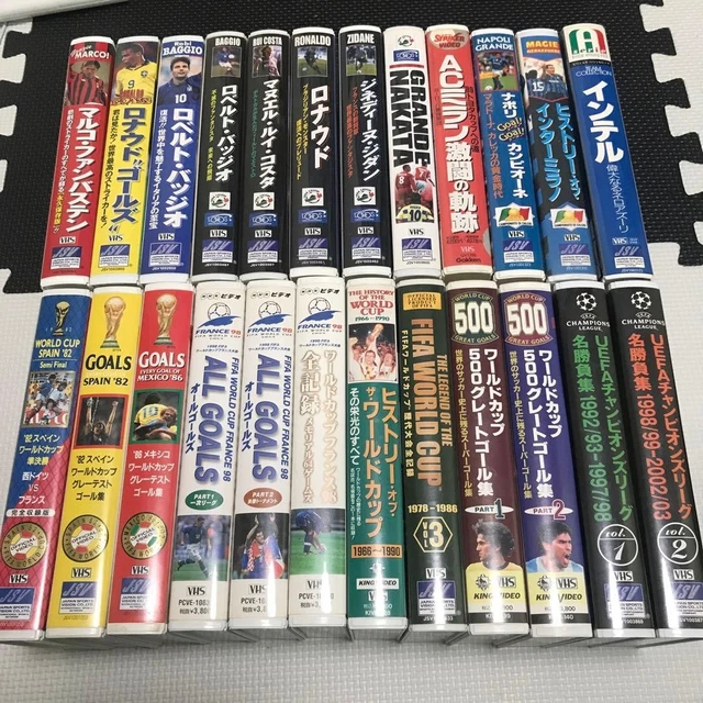 24 SOCCER VHS £178.58 - PicClick UK