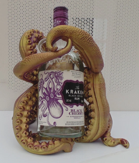 KRAKEN RUM STD. 70cl Bottle Holder - Ltd Edition - Gold to Purple Dual ...