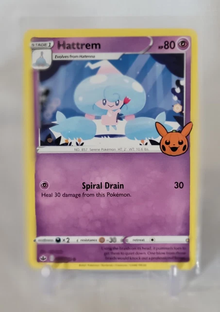 POKÉMON TCG Hattrem 072/198 Timbre d'Halloween Trick or Trade ️ EUR 4,86 - PicClick FR
