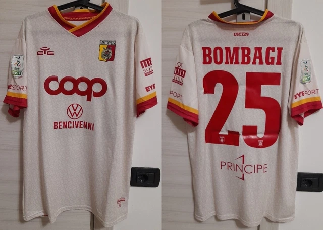 MAGLIA CALCIO US Catanzaro 1929 Match Worn N°25 Bombagi 2023/2024 Serie ...