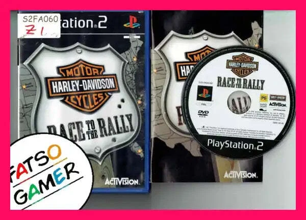 HARLEY DAVIDSON MOTOR Cycles Race to the Rally PS2 EUR 5,72 - PicClick FR