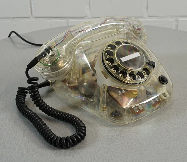 RARE DELFT PTT-T65 Dial Telephone Transparent Identical to FeTAp 611 £ ...