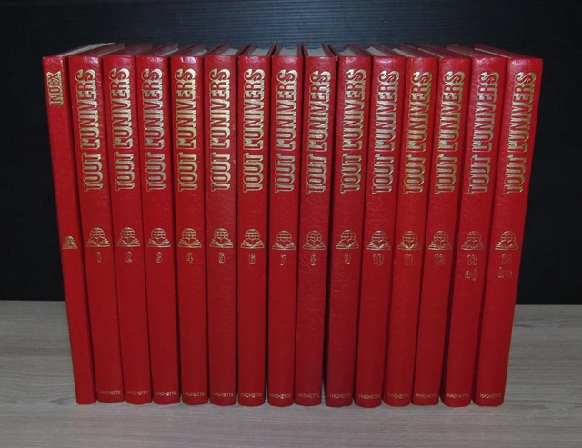 COLLECTION COMPLÈTE ENCYCLOPÉDIE Tout l' univers en 14 volumes + index, 1981. EUR 36,00 ...