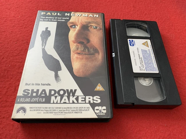 SHADOW MAKERS CIC Big Box Ex Rental Vhs Video Tested Paul Newman Free ...