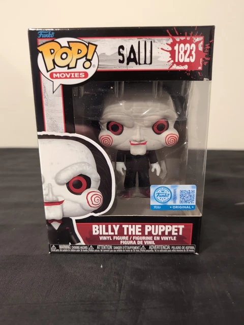 FUNKO POP! MOVIES Saw Billy The Puppet 2025 Hot Topic Scare Fair #1823 ...
