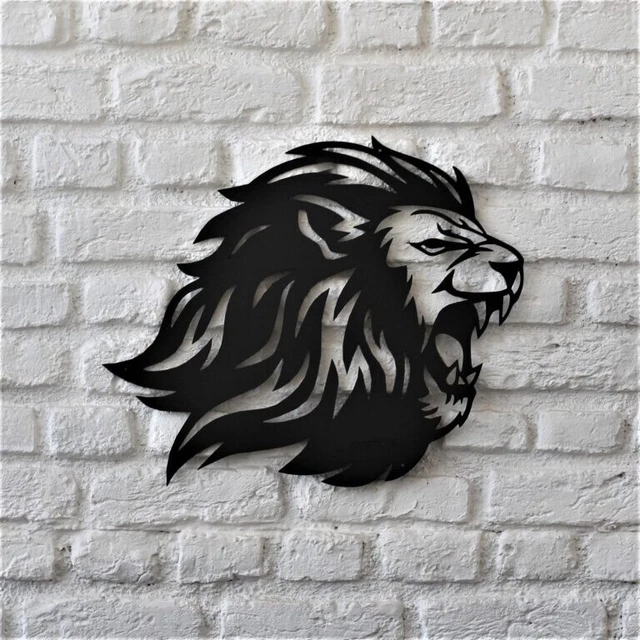LASER CUT LION vector DXF SVG CDR file Vector for CNC Plasma Router Laser Cut EUR 4,72 - PicClick DE
