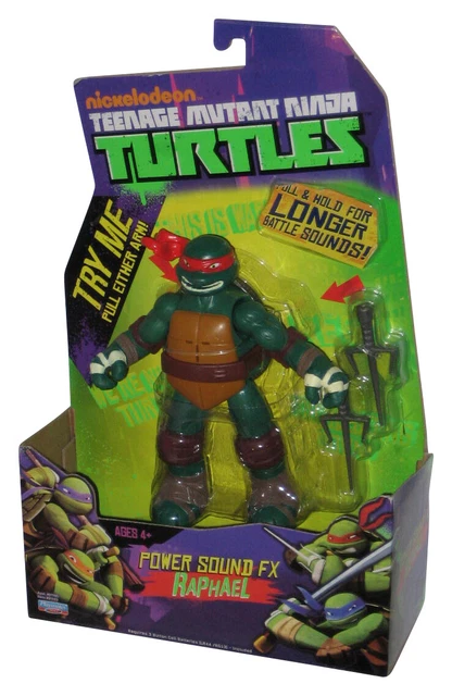 TEENAGE MUTANT NINJA Turtles TMNT (2012) Raphael Power Sound FX Figure ...