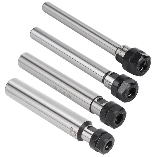 1X ER11A-100L COLLET Chuck Support Extension Tige Droites Shank CNC ...