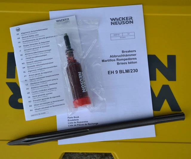 WACKER NEUSON EH 9 Blm Elektrohammer Jackhammer Motorhammer Breaker ...