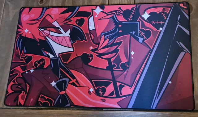 HAZBIN HOTEL VALENTINES Alastor Playmat 2024 £50.00 - PicClick UK