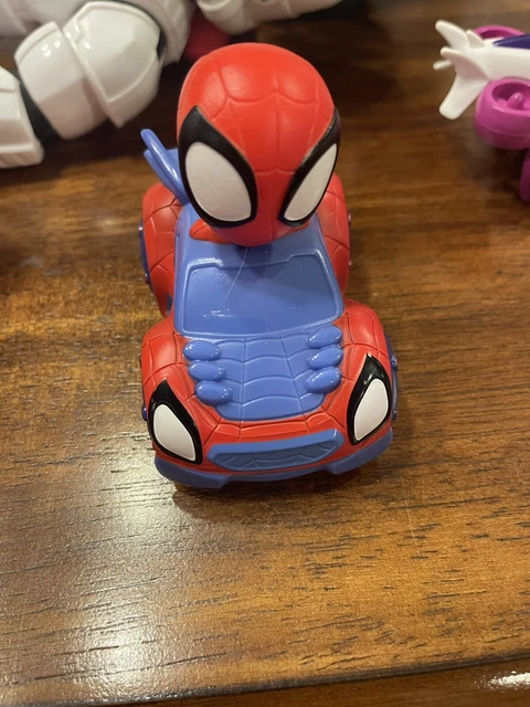 DISNEY MARVEL SPIDEY and His Amazing Friends Mini Vehicle Spider-Man ...