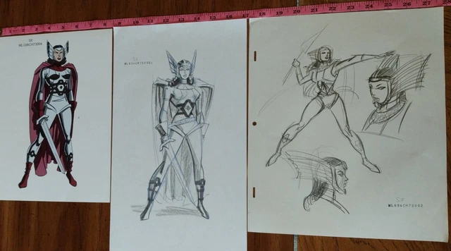 HULK VS. THOR Marvel Animation concept art comic book Movie Asgard ...