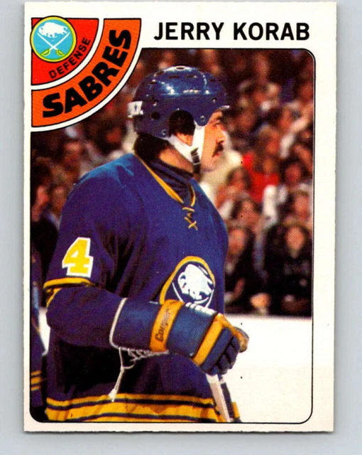 1978-79 O-PEE-CHEE #231 Jerry Korab Buffalo Sabres V24131 EUR 1,03 ...