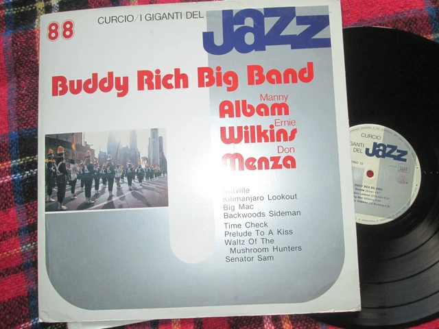 LP VINYLE CURCIO 88 Buddy Rich Big Band Manny Albam Ernie Wilkins Don ...